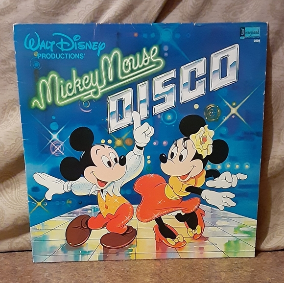 Walt Disney | Other | Vintage 979 Walt Disney Mickey Mouse Disco Vinyl ...